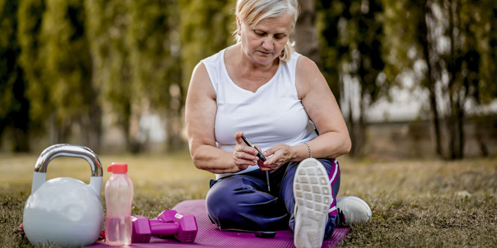 Exercise and blood sugar control
